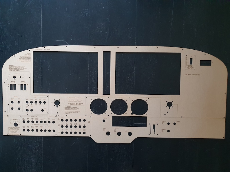 Cessna 182 G1000 Realsimgear Cockpit Instrument Panel Simulator Digital ...