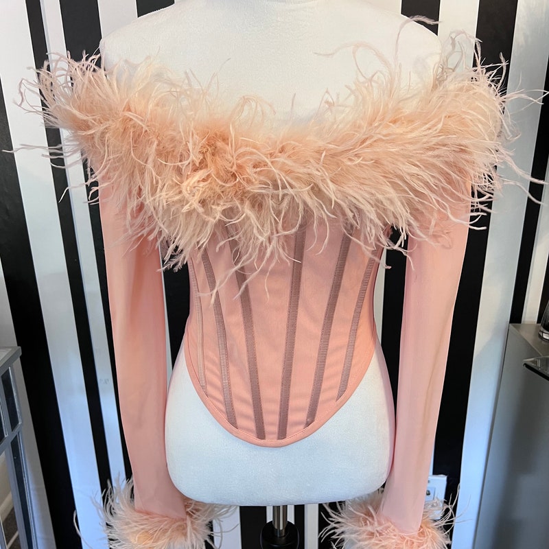 Feather Corset - Etsy