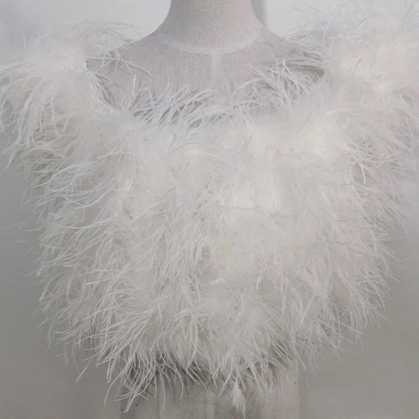 Feather Crop Top - Etsy