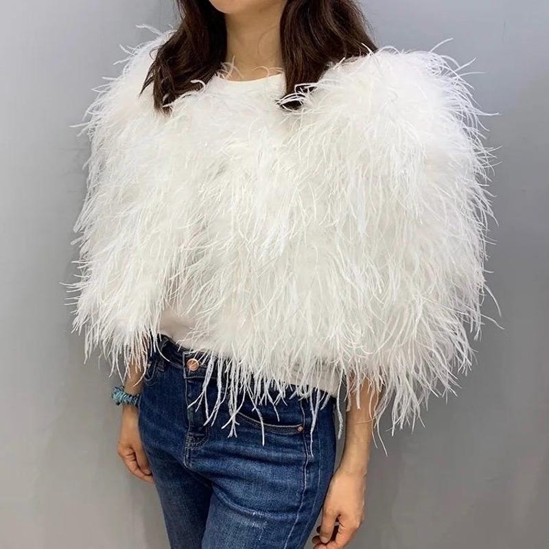 Feather Shawl - Etsy