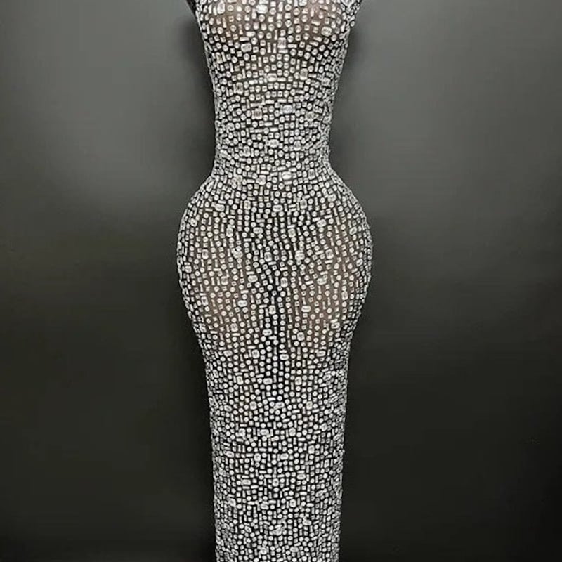 Black Diamond Dress Women - Etsy