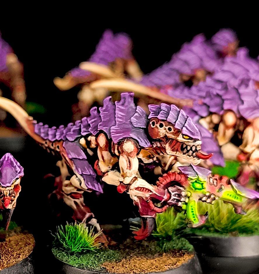 Pro Painted Tyranid Termagants From Leviathan Fleet Warhammer 40k - Etsy
