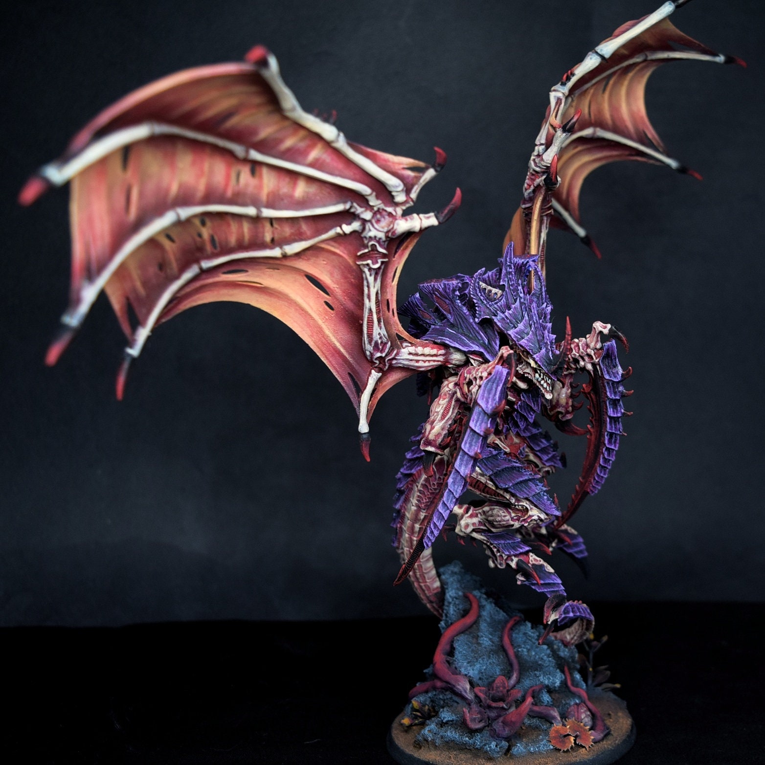 Tyranid Swarmlord Y Hive Tyrant Lord De Insectos De 40k - Etsy