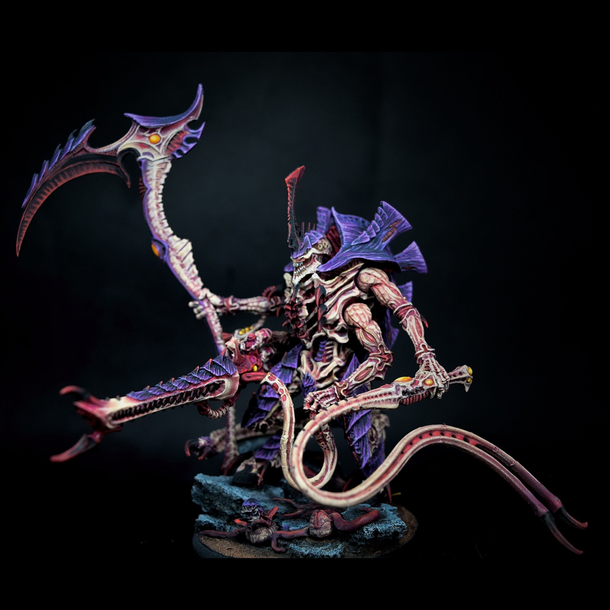 Tyranid Swarmlord Y Hive Tyrant Lord De Insectos De 40k - Etsy