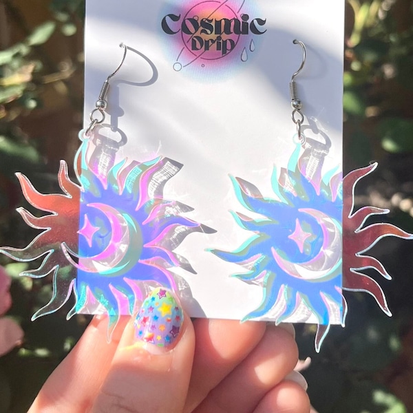 Celestial Earrings - Etsy
