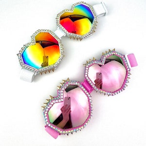 Rave Goggles/ Festival Eyewear/ Rave Accessories/ Festival Accessories ...