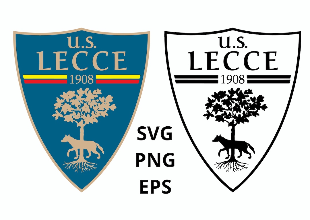 Escudo del logo de LECCE en Vector svg-png-eps / camiseta - Etsy España