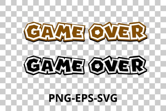 Mario 8 Bit Game Over