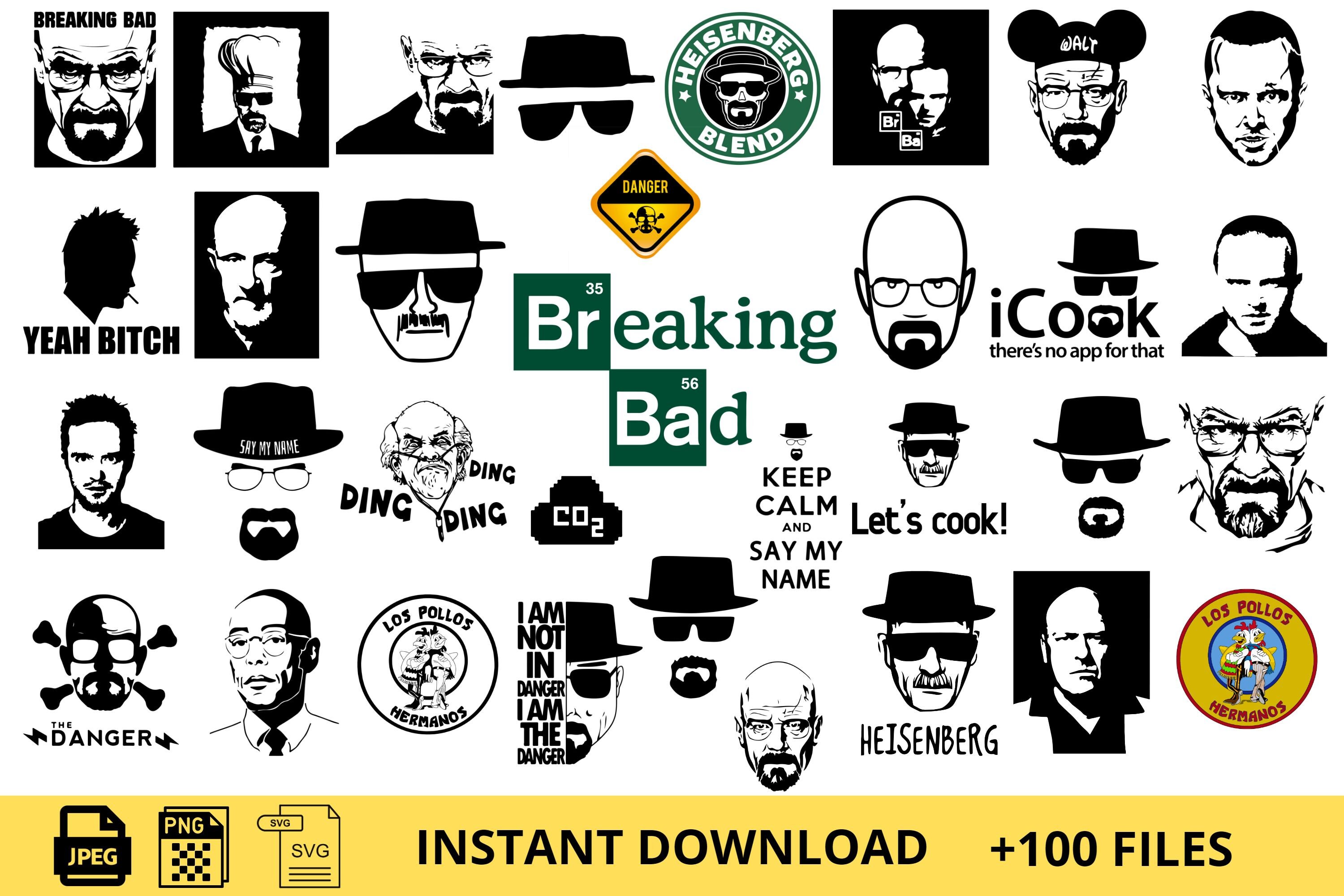 Breaking Bad Logo Stencil