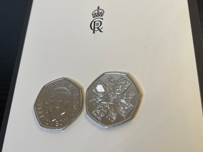 King Charles III 50p New Coin 2022 Uncirculated - Etsy UK
