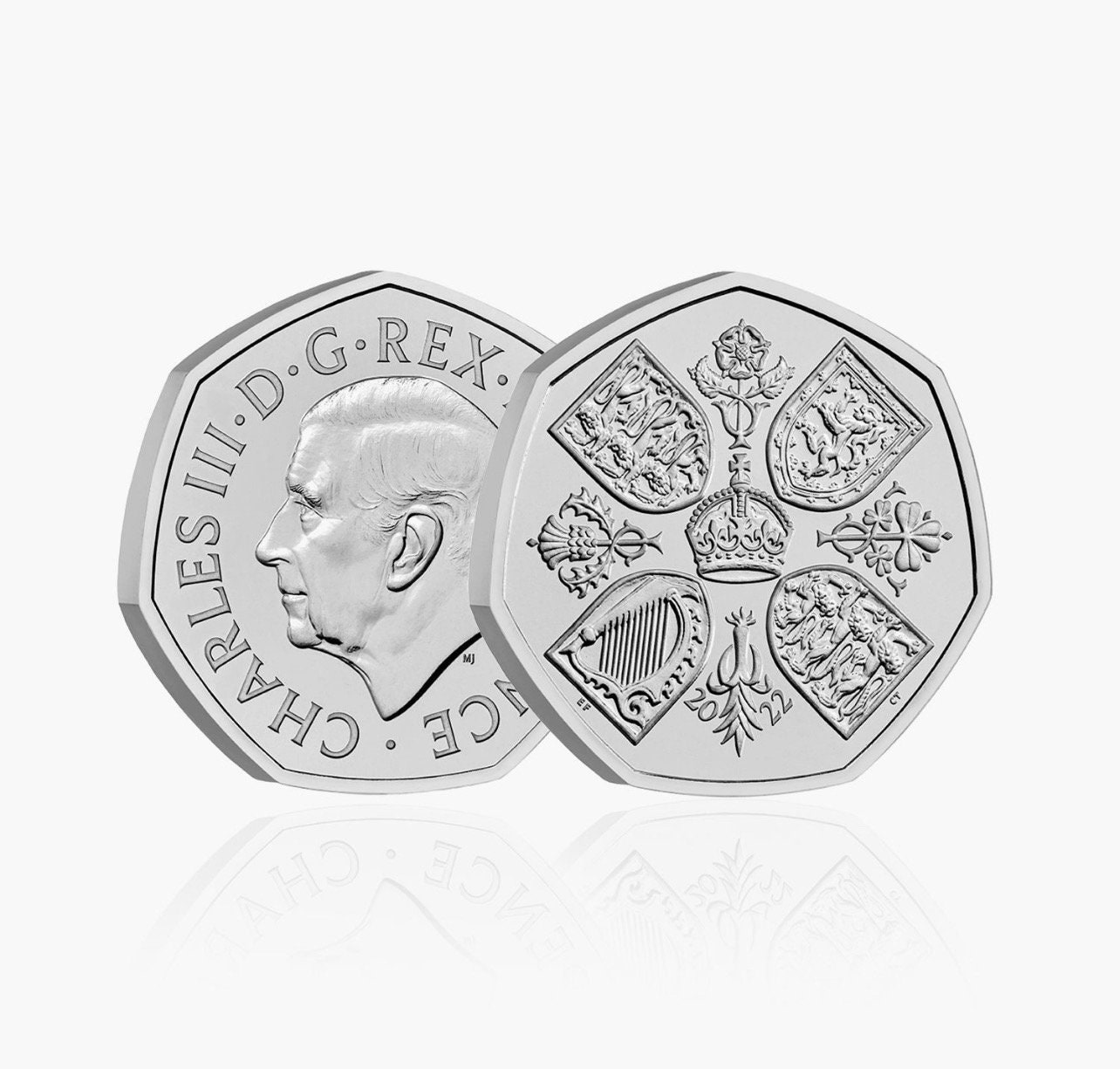 King Charles III 50p New Coin 2023 Uncirculated - Etsy UK