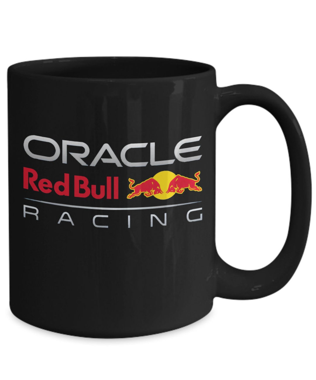 Oracle Red Bull Racing Coffee Mug Oracle Logo Coffee Mug Formula 1 - Etsy