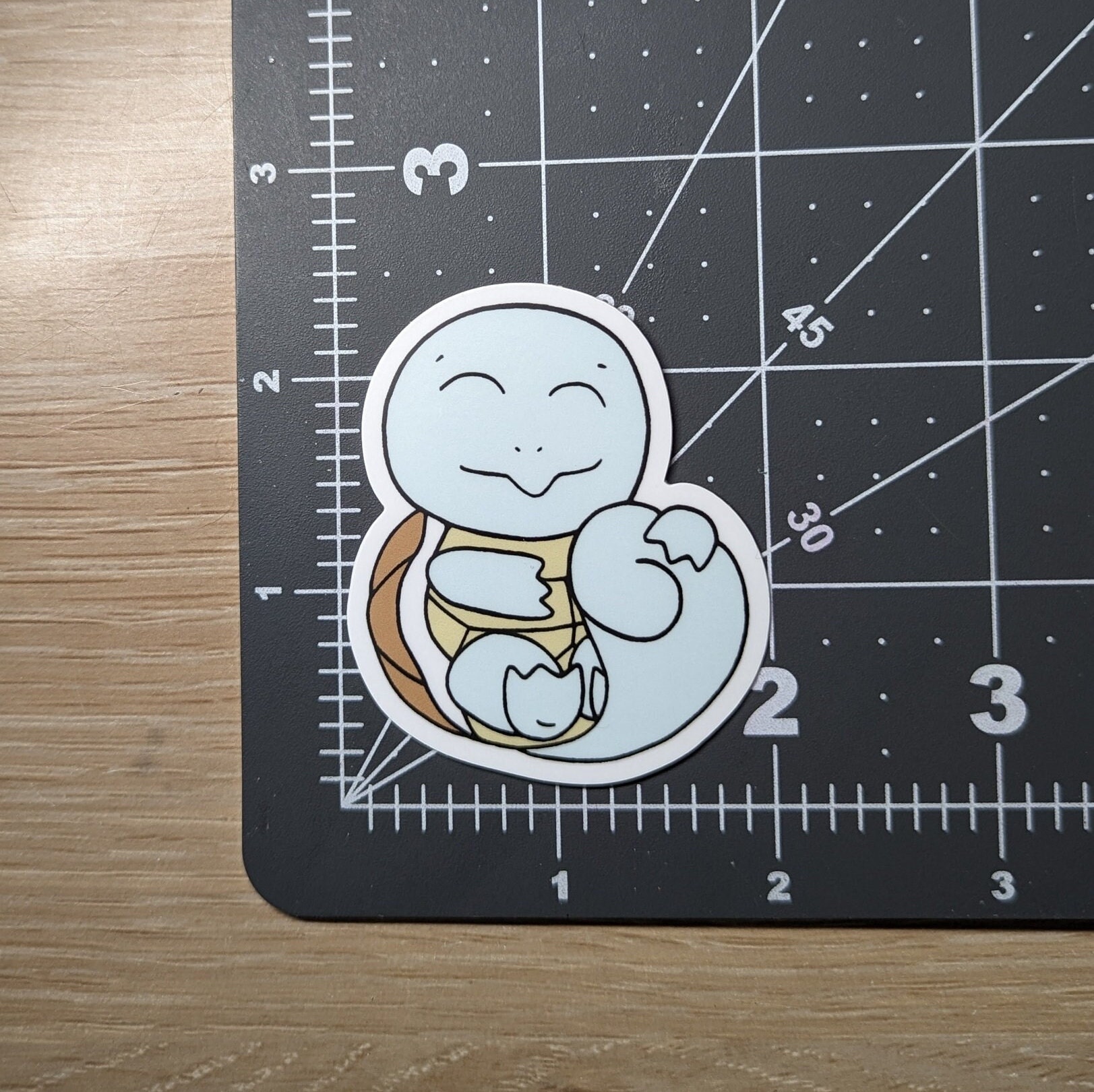 Vinyl Squirtle Sticker L Pokémon Sticker L Weatherproof - Etsy