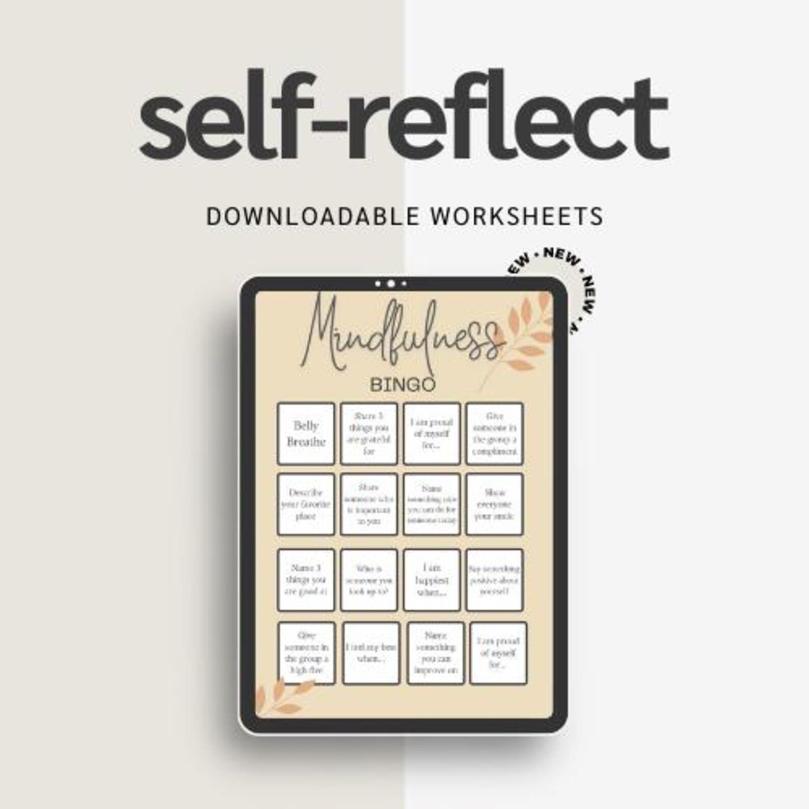 Self-reflection Worksheets, Mental Health Worksheets, Self-help ...