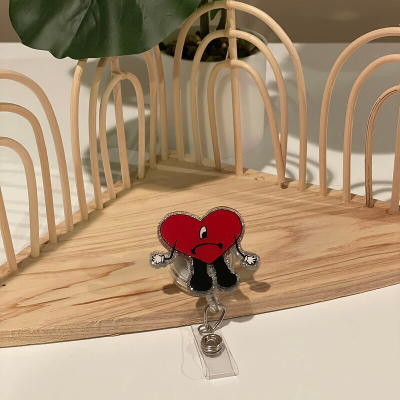 Bad Bunny Heart - Etsy