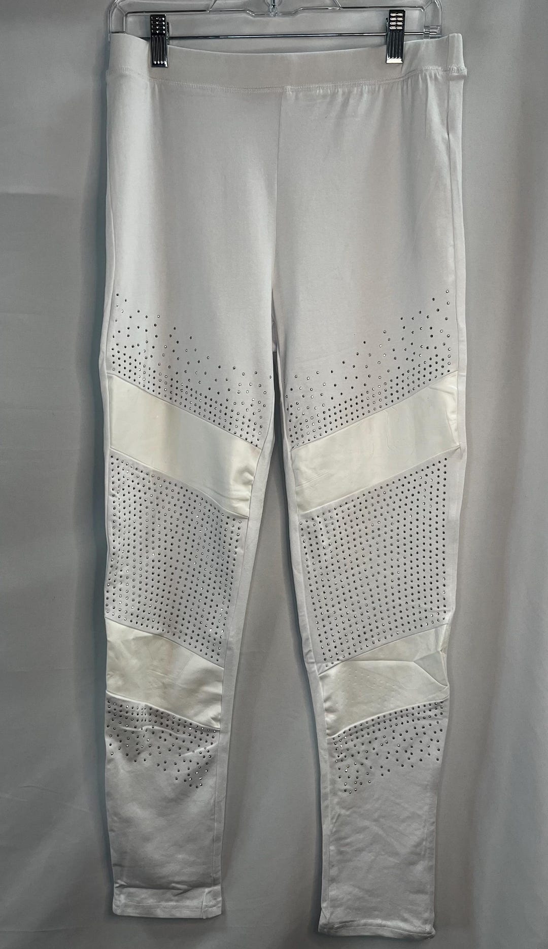 Rhinestone Embellished Yoga Pants - Leggings - Etsy