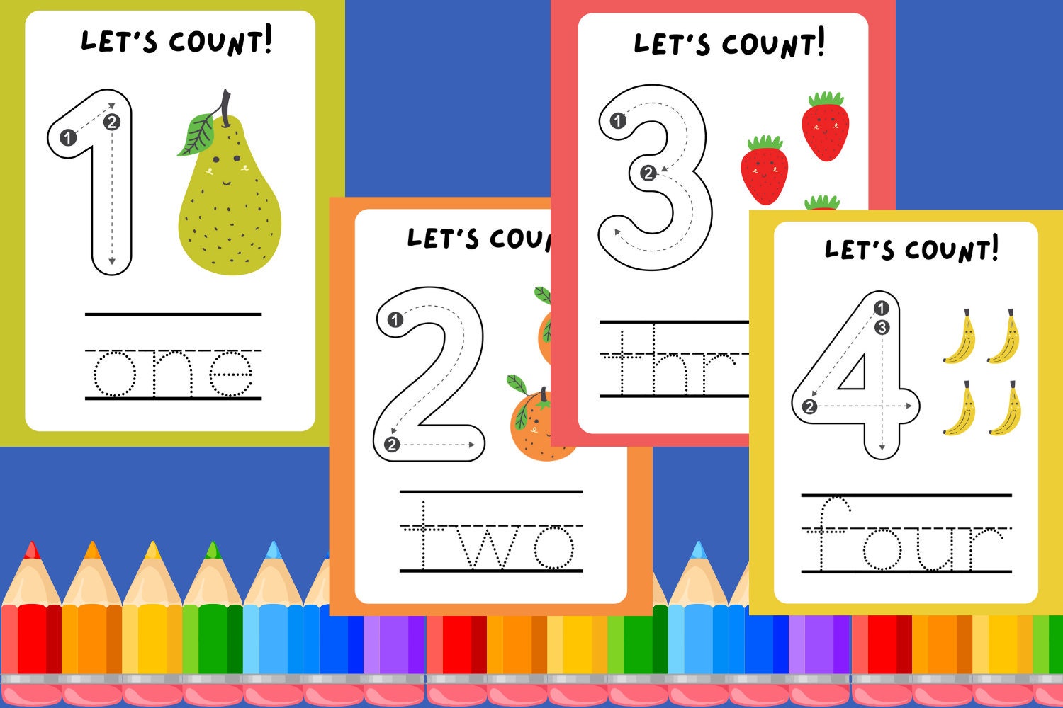 Number Worksheets, Printable PDF, Numbers to 10, Math, Counting ...