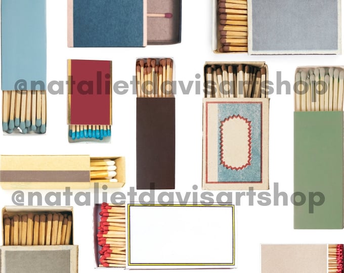 Blank Matchbook Digital Download Customizable Matchbooks Plain ...
