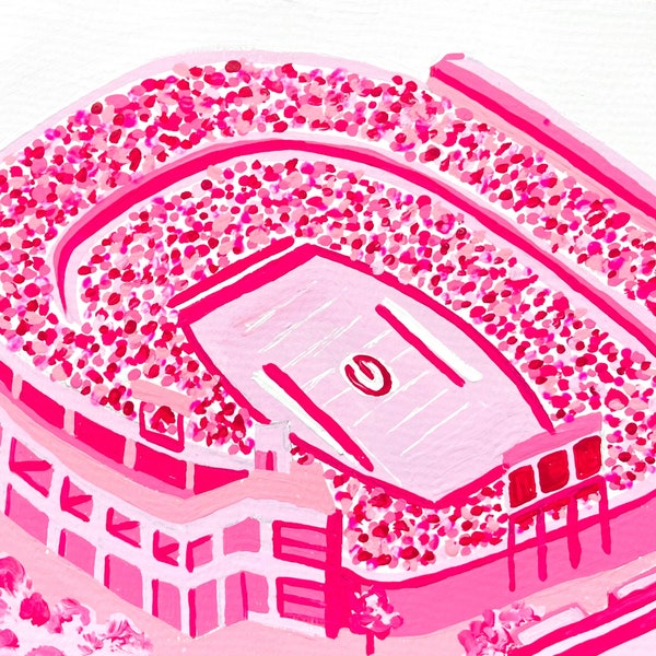 Sanford Stadium Prints - Etsy