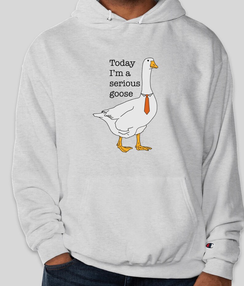 Serious Goose, Funny PNG - Etsy