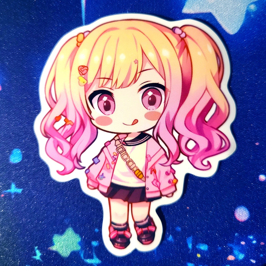 Project Sekai Sticker Saki Tenma Cute Chibi Kawaii Leo/need Colorful ...