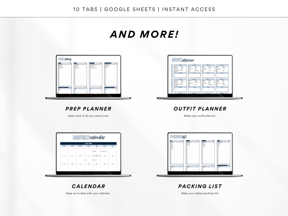 Road Trip Spreadsheet | Google Spreadsheet Travel Itinerary | Road Trip ...