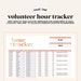 Shadowing Log Tracker | Clinical Supervision Hour Tracker | Internship ...