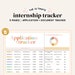 Internship Application Tracker Spreadsheet | Google Sheets | Job ...