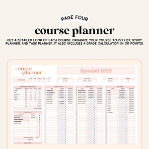 2026-2027 Academic Planner Spreadsheet | Google Sheets | Assignment ...