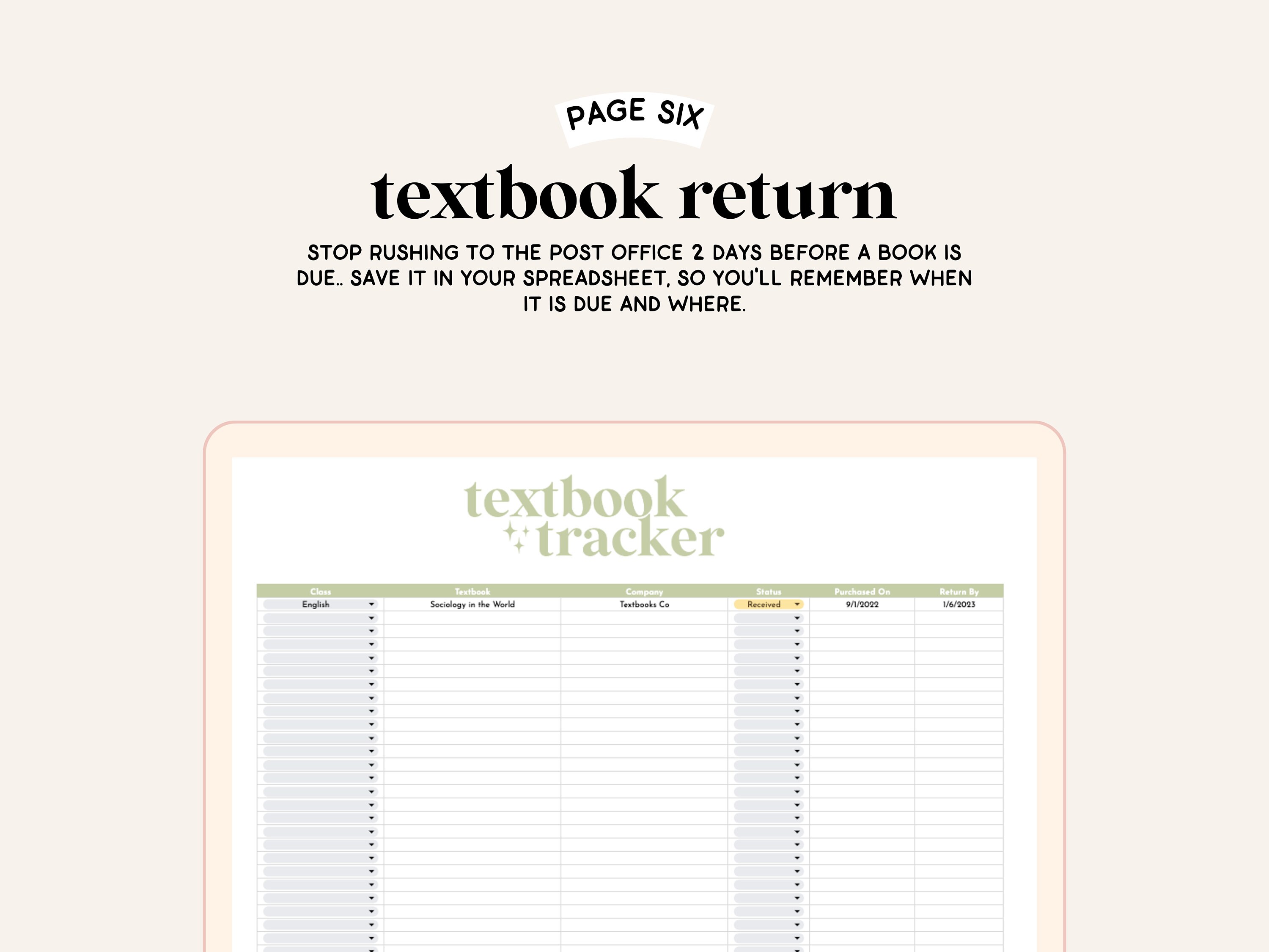 2025-2026 Academic Planner Spreadsheet | Google Sheets | Assignment ...