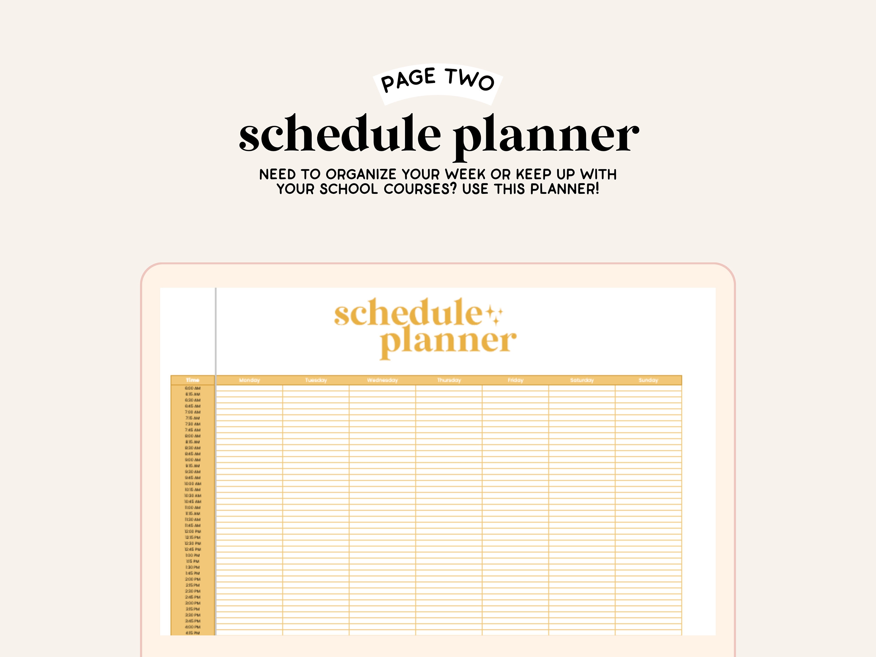 2025-2026 Academic Planner Spreadsheet | Google Sheets | Assignment ...