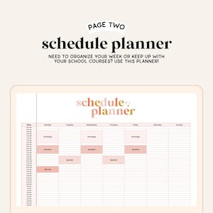 2026-2027 Academic Planner Spreadsheet | Google Sheets | Assignment ...