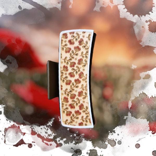 Wooden Hair Clip - Etsy