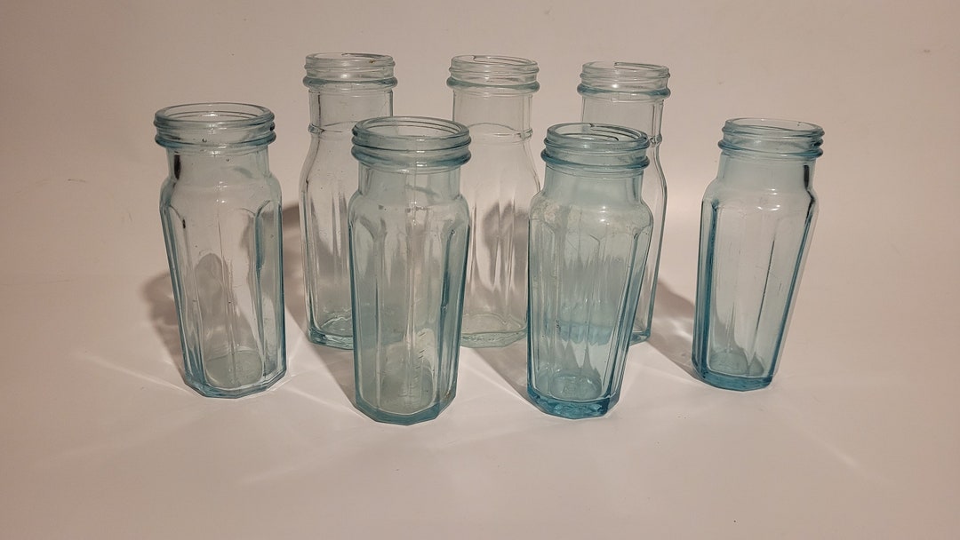 Vintage Aqua Blue Heinz Bottles C. 1880-1940s. FREE SHIPPING - Etsy