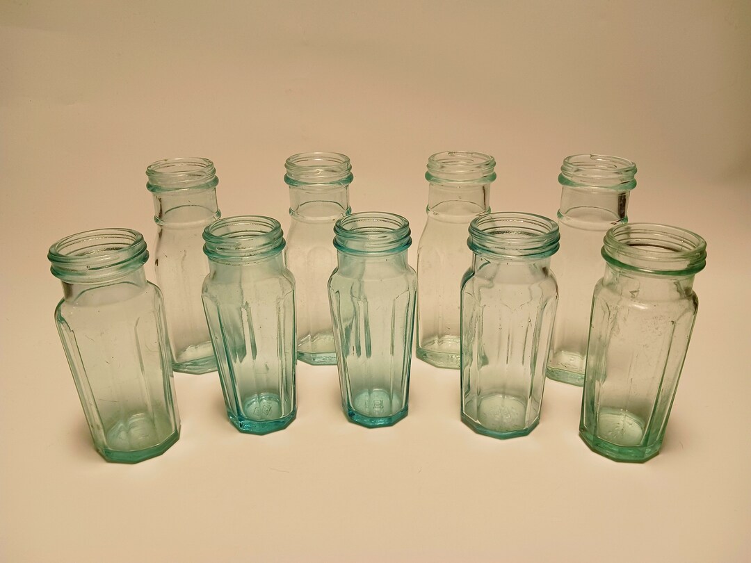 Vintage Aqua Blue Heinz Bottles, C. 1880-1940s. FREE SHIPPING - Etsy