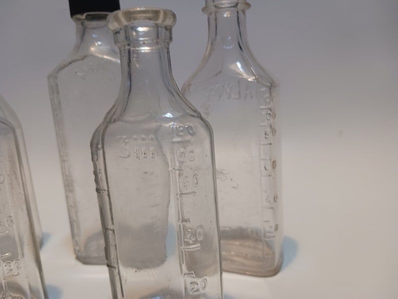 Vintage Antique Medicine Bottles 1890s-1940s. LOT OF 5 BOTTLES - Etsy