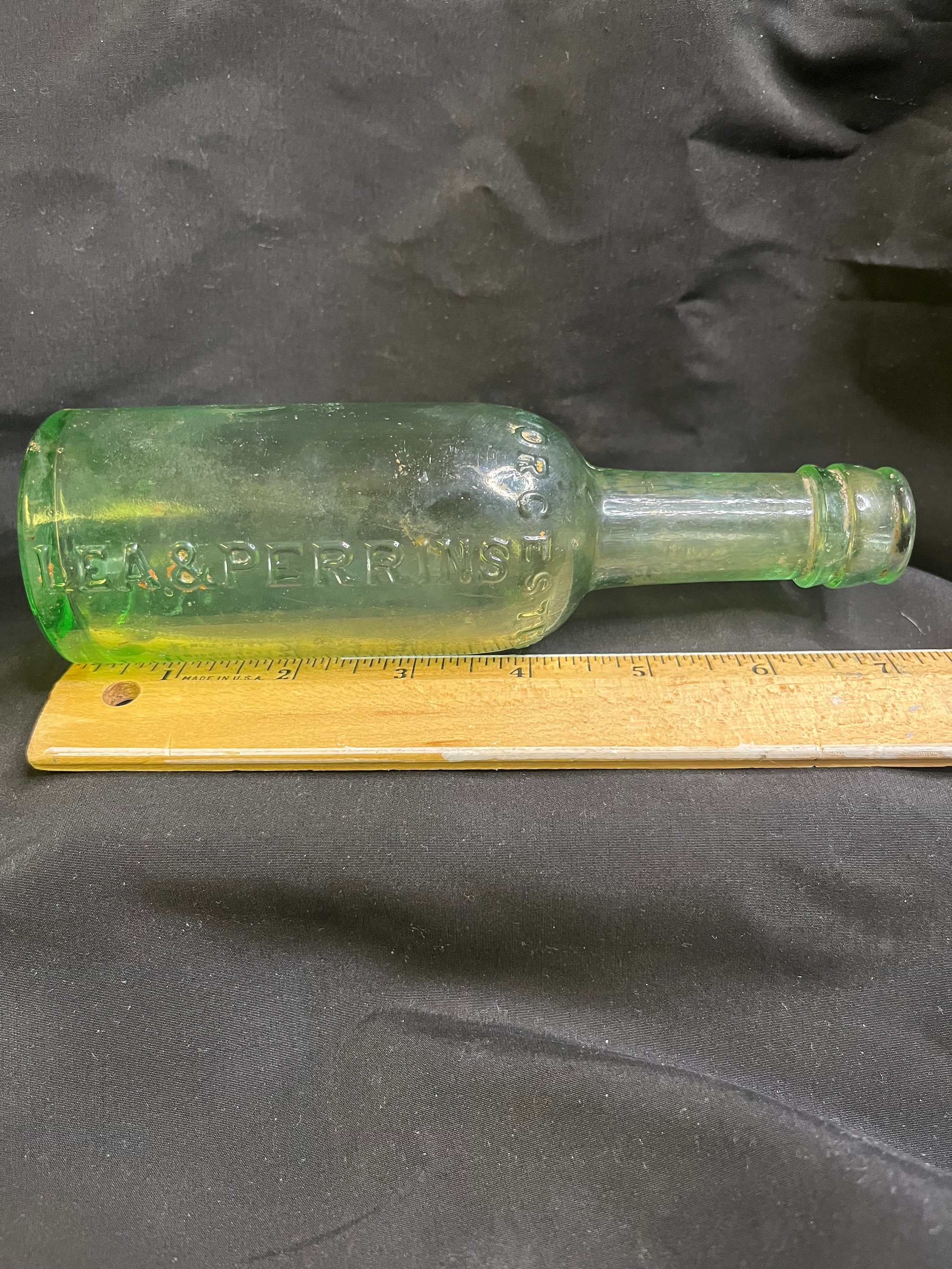 1880s Worcestershire Sauce Bottle- Lea & Perrin’s - Etsy