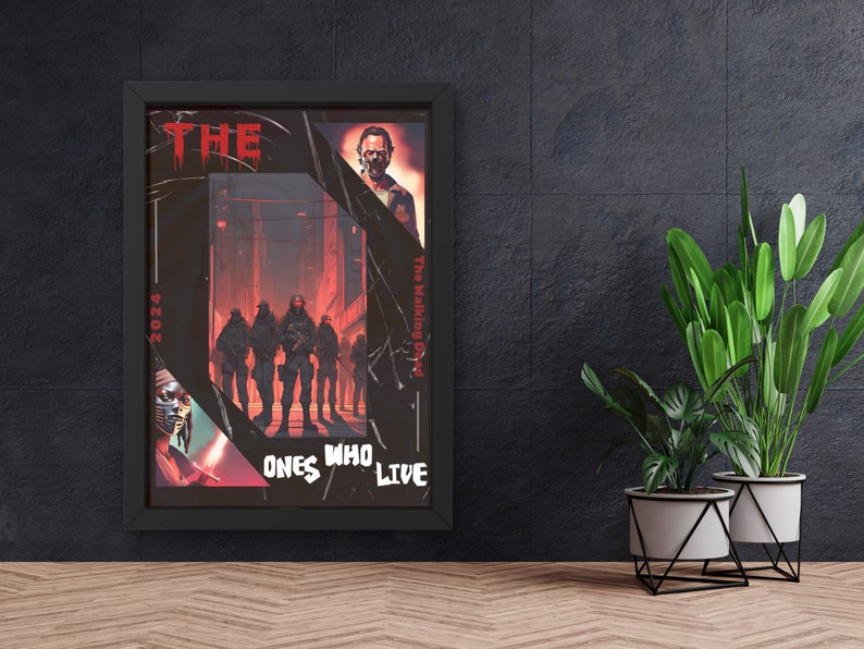 The Ones Who Live Digital Poster, the Walking Dead Series, TWD, Rick ...