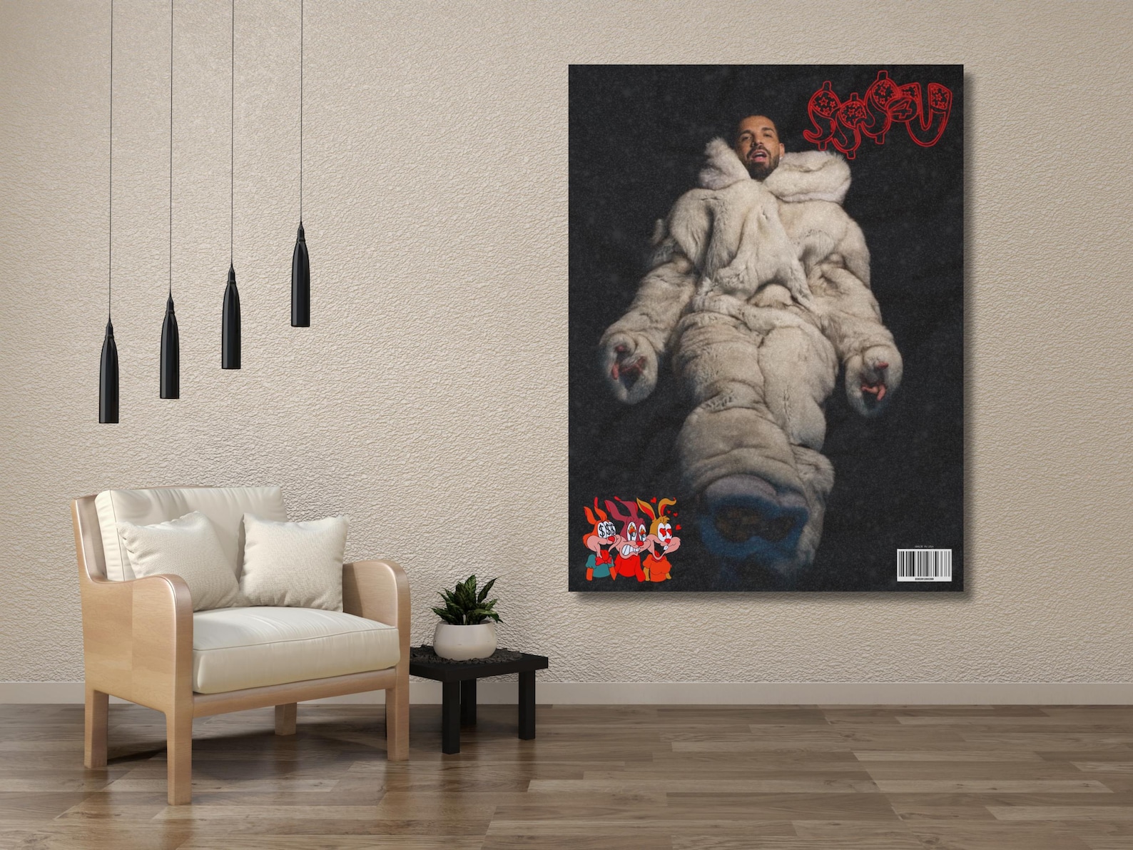 Drake SSS4U Album Art – Some Sexy Songs 4 U – Rap & Randb Music Poster ...