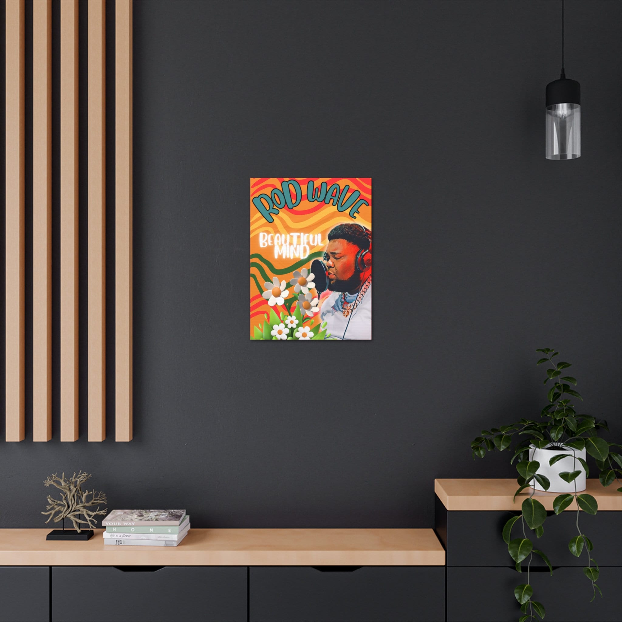 Colorful Rod Wave Custom Album Cover, Digital Art, HipHop Cover Art ...