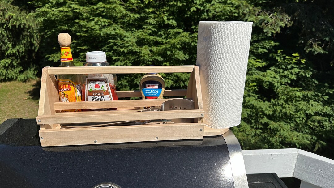 Wood Grill Caddy Build Plans - Etsy