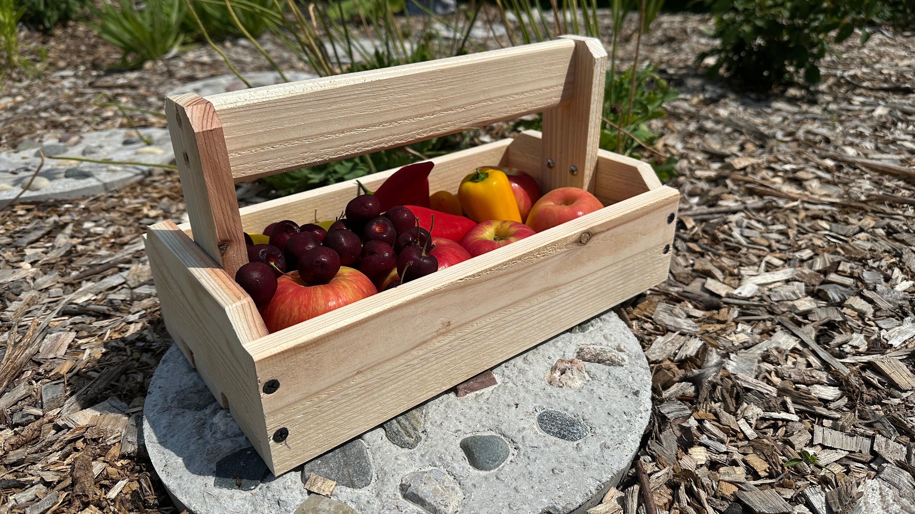 Fence Picket Harvest Basket - Build Plans - Etsy
