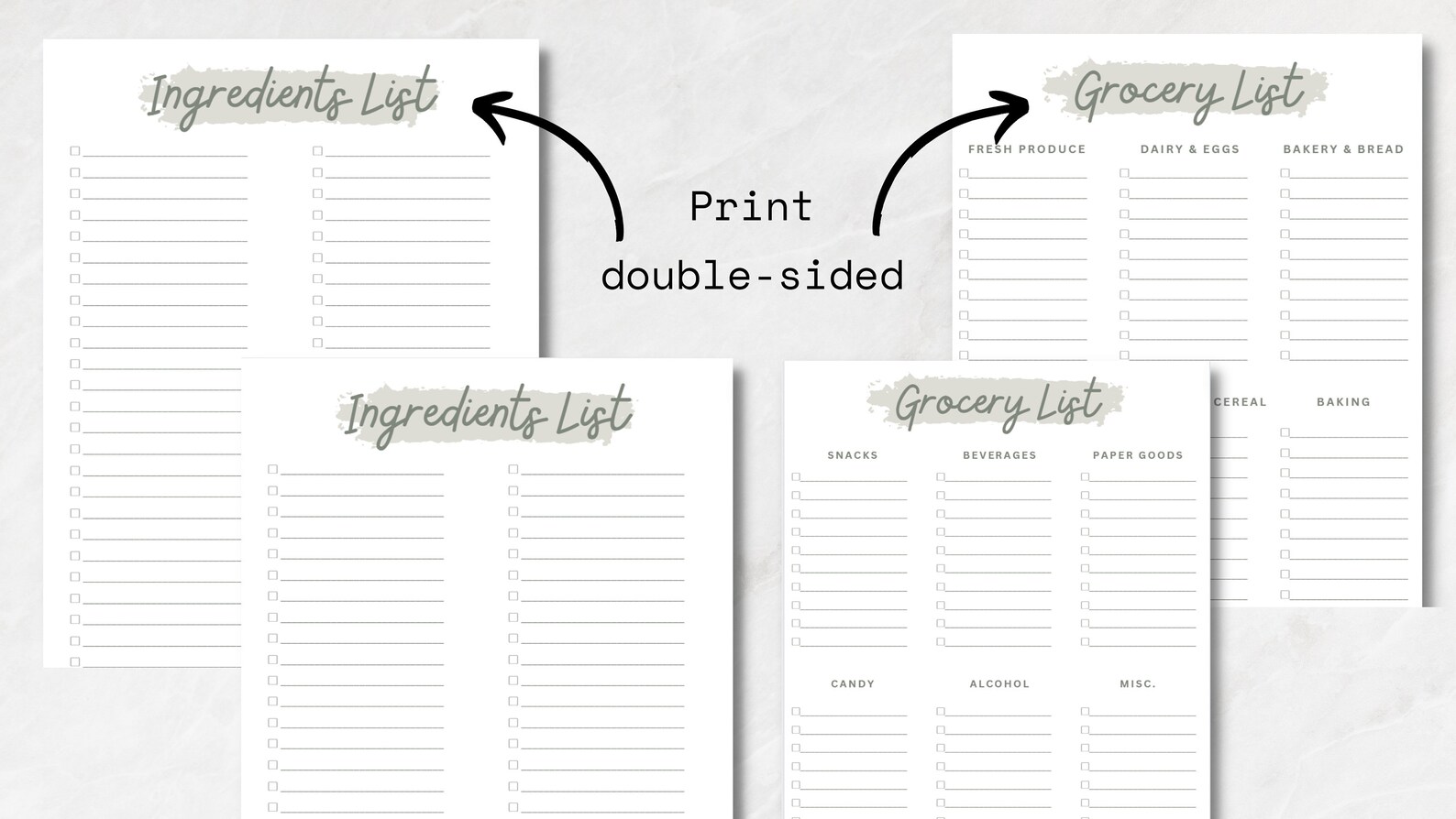 Printable Party Food Planner, Event, Host, Party Food Checklist, Party ...