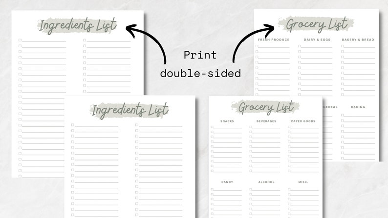 Printable Party Food Planner, Event, Host, Party Food Checklist, Party ...
