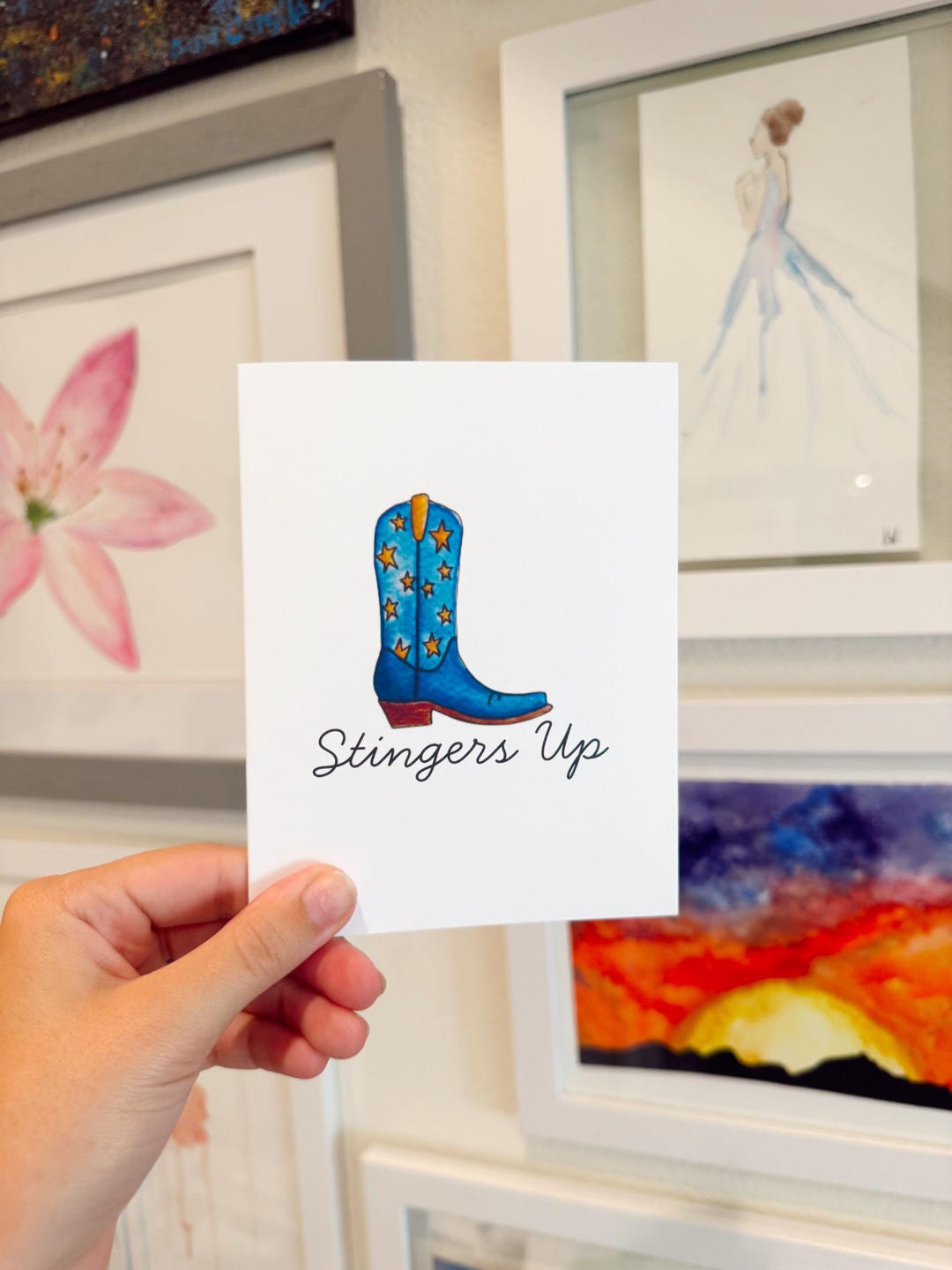 Stingers up Letourneau University Stationery - Etsy
