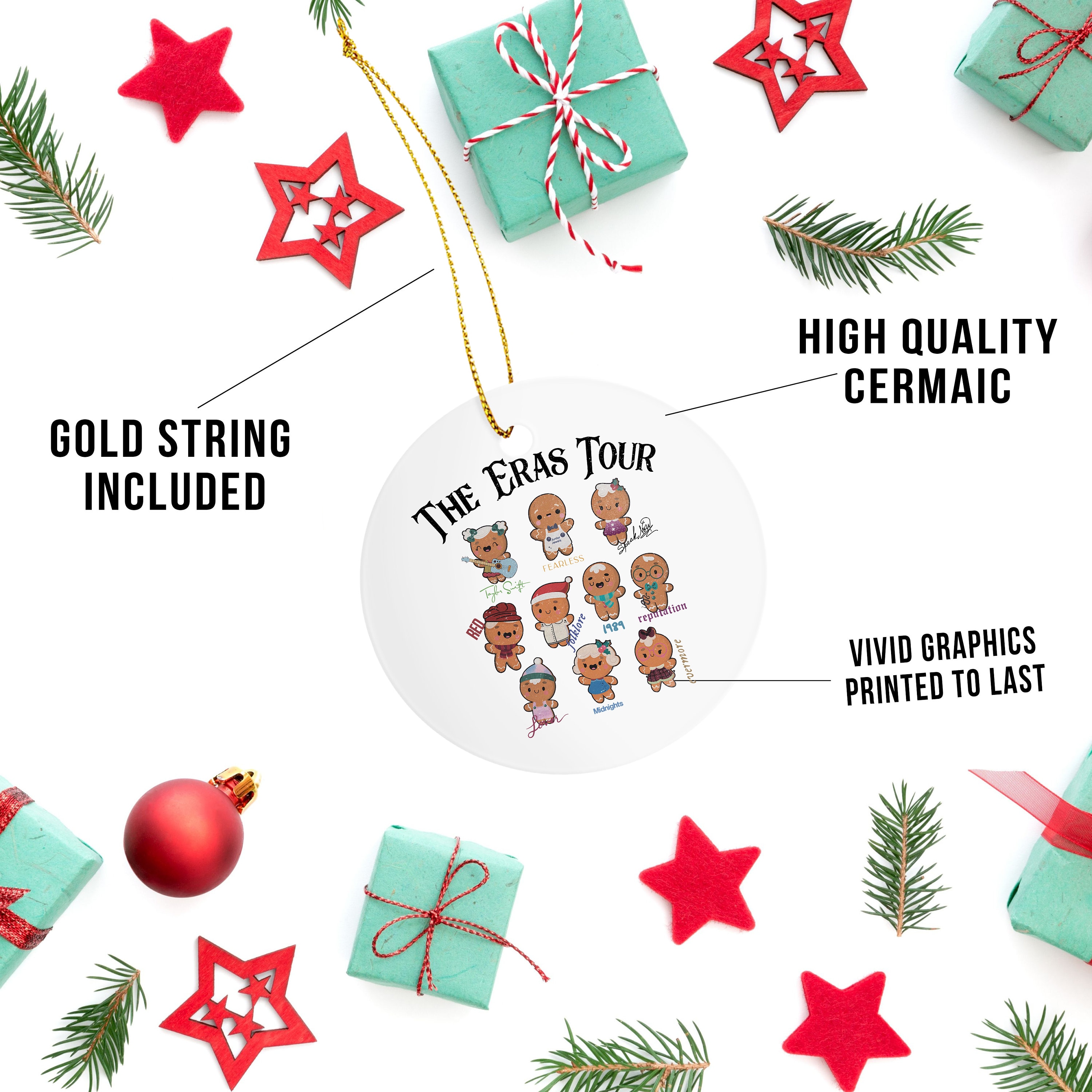 Swiftmas Ornament - Swiftmas Era Tour - Gift For taylor version sold by ...