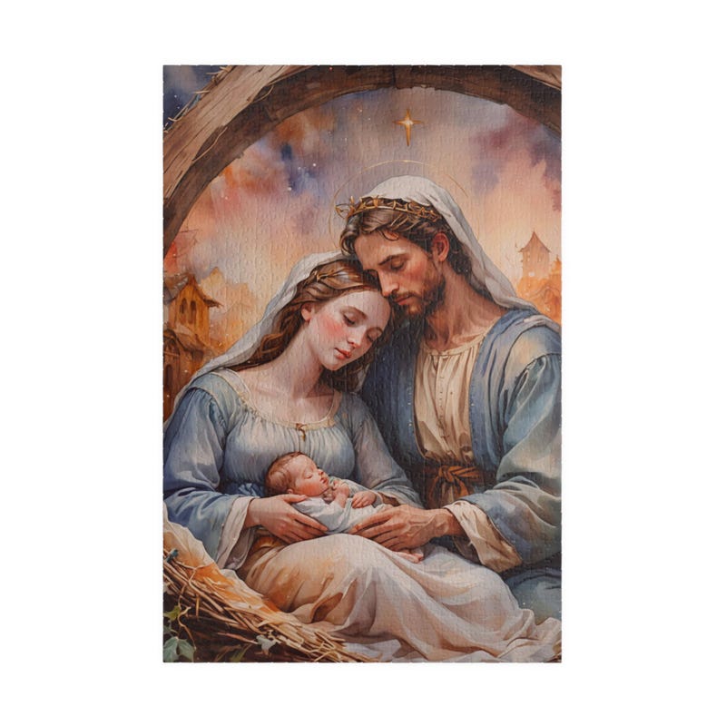 Nativity Puzzle - Etsy