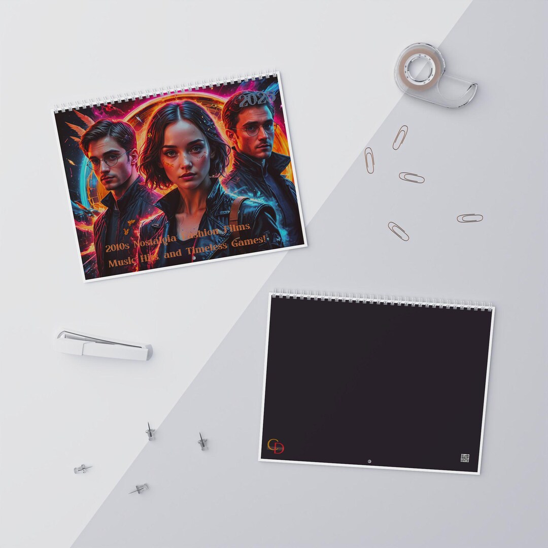 2010s Nostalgia Wall Calendar, Fashion, Films, Music Hits, Timeless ...