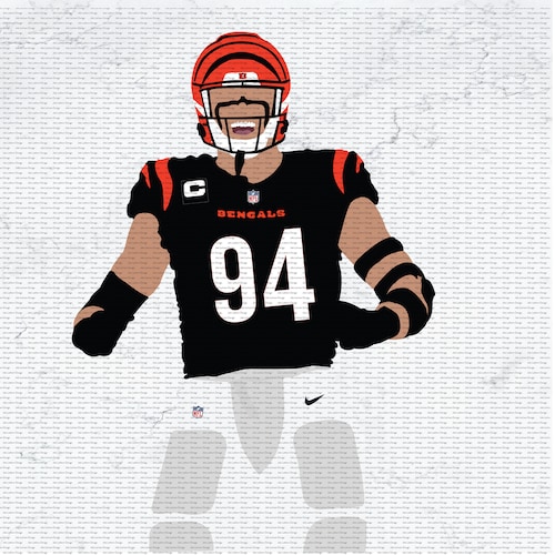 Sam Hubbard Ohio SVG - Etsy