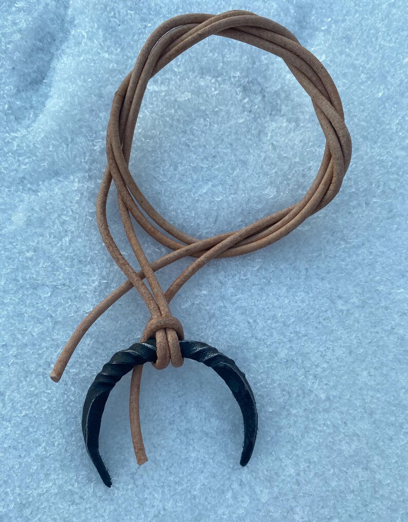 Horn, Moon, Viking, Norse, Forged, Iron, Blacksmith - Etsy
